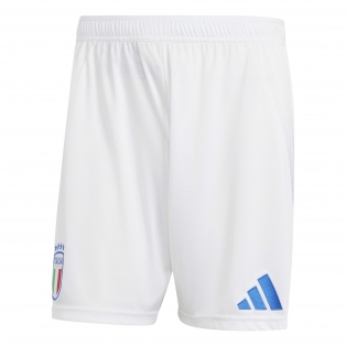 ITALIA FIGC HOME WHITE SHORTS 2024-25 | MaglieCalcioStore